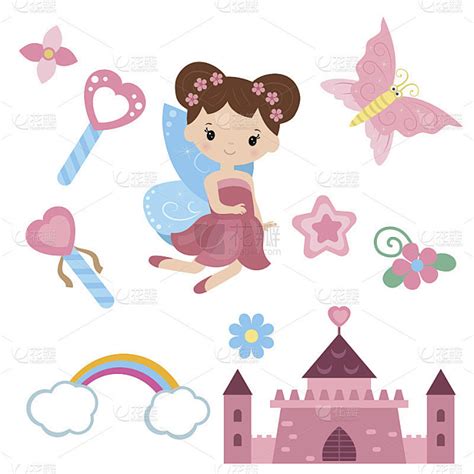 精灵与魔法设计元素