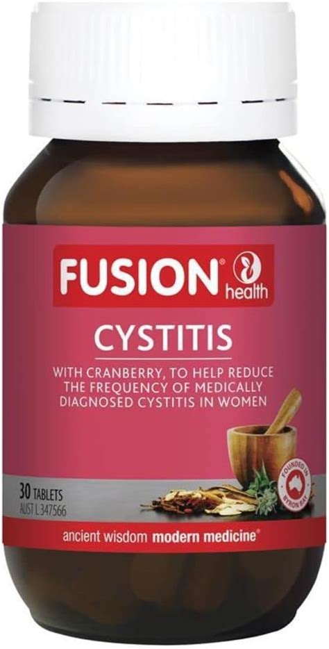 Fusion Health Cystitis 30 Tablets Au Health Household And Personal Care