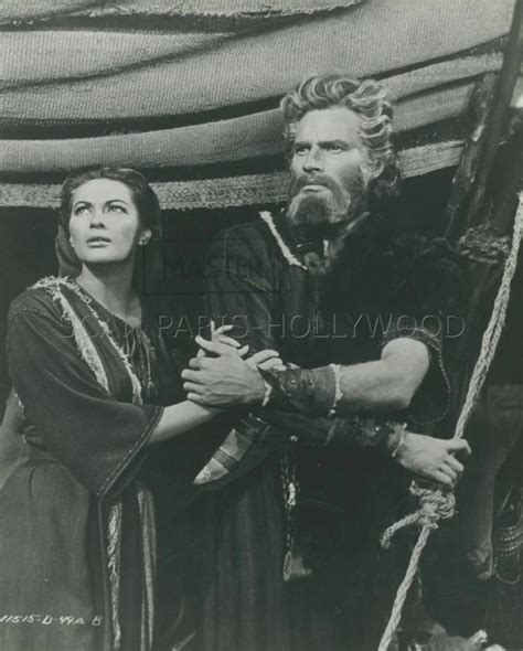 Charlton Heston Yvonne De Carlo The Ten Commandments 1956 Photo