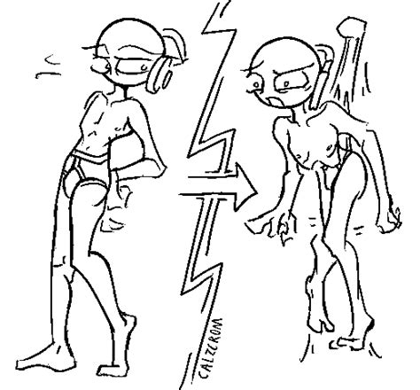 Rule 34 Artist Name Black And White Briefs Calzcrom Circle Head Headphones Lifted Male