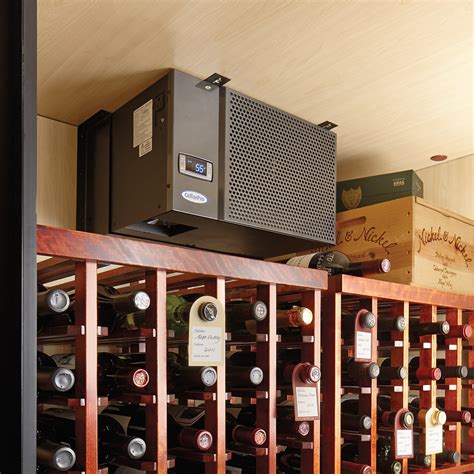 Wine Cellar Cooling Systems Contemporary Wine Cellar