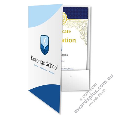 Certificates Certificate Accessories Presentation Folder