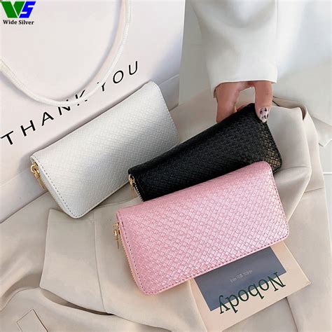 Wide Silver Markdown Sale Cartera PARA Mujeres De Moda - Carteras De ...