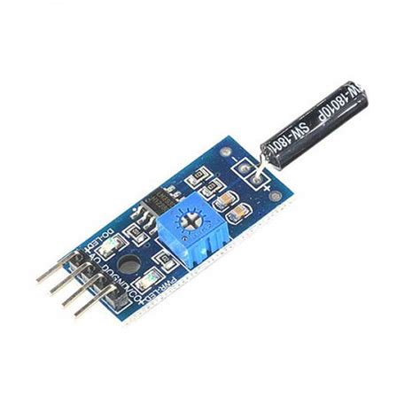 High Sensitive Vibration Sensor Module Sw1801p Diygh Tech Hub