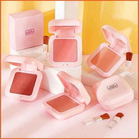 🇲🇾 Lameila Blush Candy Blusher Long Lasting Matte Nude Blush Powder Palette Beauty Makeup