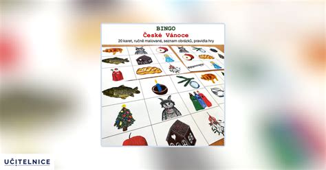 Bingo České Vánoce Učitelnice