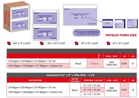Computer Pre Printed Form And Pay Slip Hp Best Enterprise Sdn Bhd