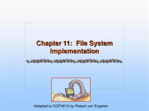 Ppt Chapter 11 File System Implementation Powerpoint Presentation