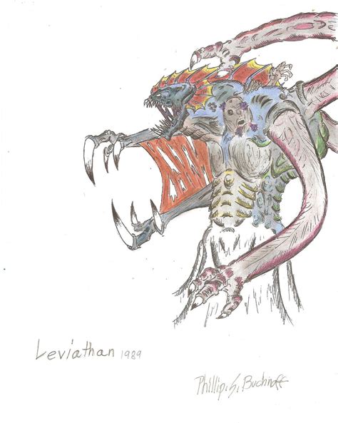Leviathan By Monsterkingofkarmen On Deviantart