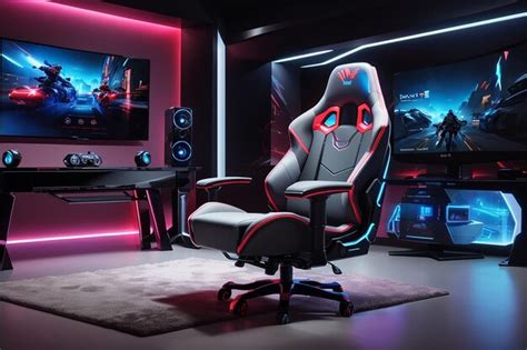 Premium Ai Image Immersive Futurism Unveiling The Ultimate Gaming Experience In A Sleek
