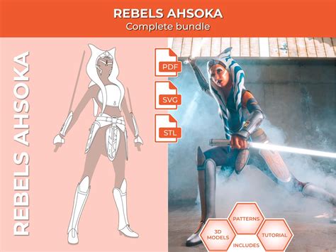 Ahsoka Rebels Complete Patterns And Tutorials Etsy