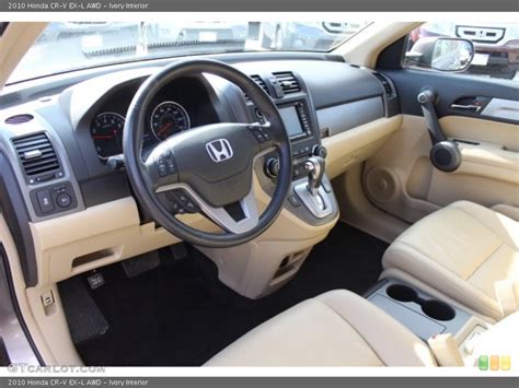 Ivory 2010 Honda Cr V Interiors