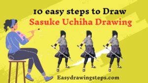 Sasuke Uchiha Drawing Full Body Archives Easy Drawing