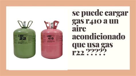 Se Puede Cargar Gas R410a A Un Equipo De Aire Acondicionado Que Trabaja