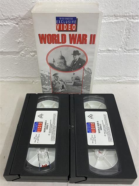 Whsmith Exclusive Video World War Ii Vhs Box Set Uk Pal Complete