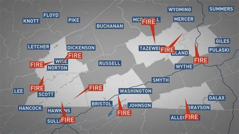 10 Fires In 10 Days In Parts Of Southwest Virginia The American Red