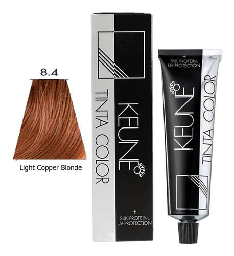Tintura Permanente Profesional Keune 84 Rubio Claro Cobrizo Cuotas