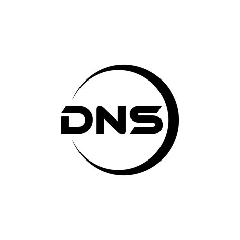 Dns Letter Logo Design In Illustration Vector Logo Calligraphy