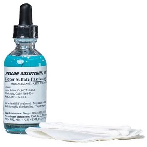 Copper Sulfate Passivation Test Kit Trader Wholesaler Distributor From Mumbai