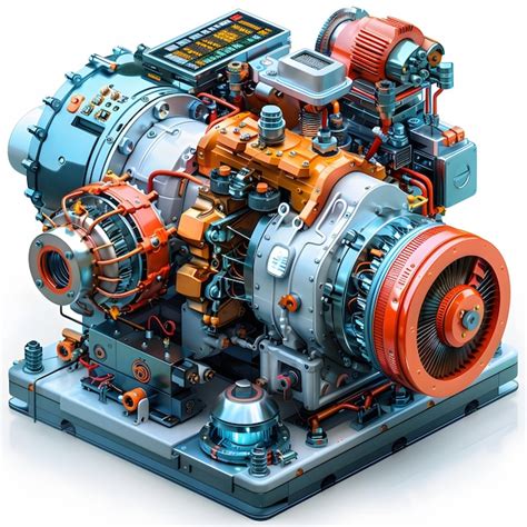 Electric Motor Engineering Concepts Aerospace Complex Industrial