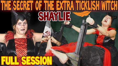 The Secret Of The Extra Ticklish Witch Shaylie Full Session Full Hd