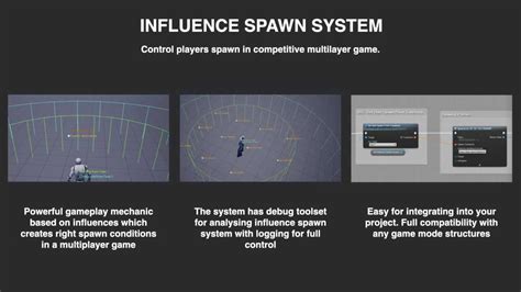 influence spawn system unreal engine assets ue3dfree