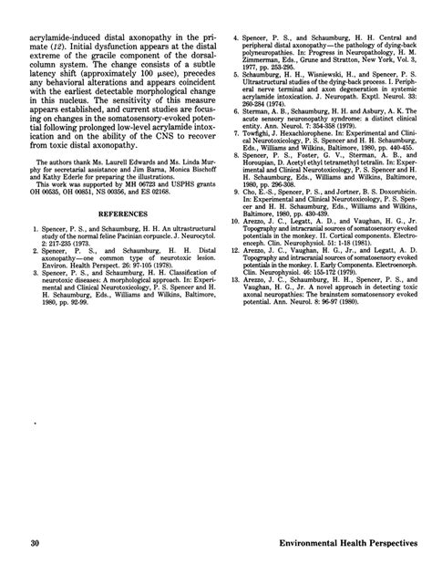 Structure And Function Of The Somatosensory System A Neurotoxicological Perspective Pmc