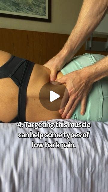 Lower Back Massage Techniques