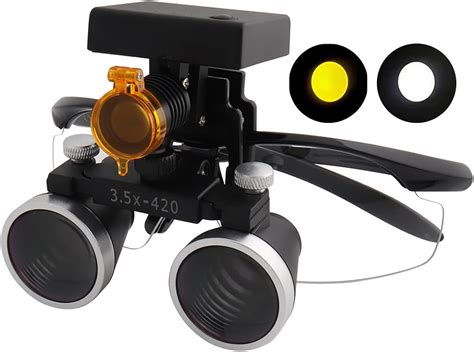 Dental Loupes 3 5 Dental Surgical Loupes With Light