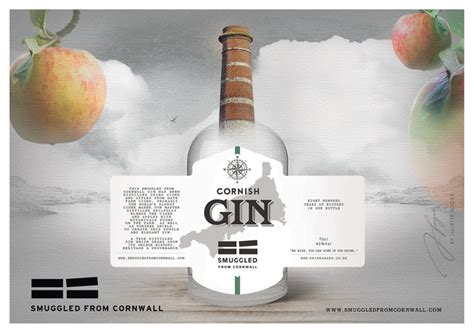 Smuggled From Cornwall Gin From United Kingdom Winner Of Silver Medal At The London Spirits