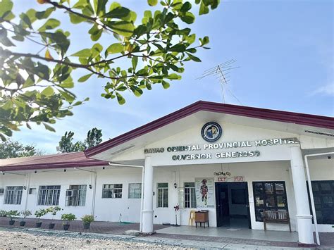 Davao Oriental Provincial Hospital Governor Generoso Governor Generoso