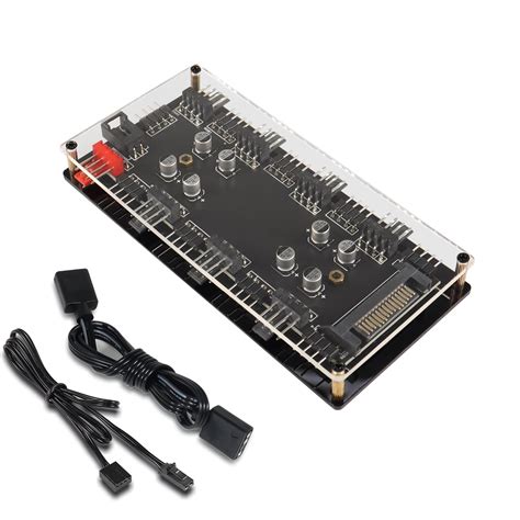 Hatmini Rgb And Pwm Hub 8 Way 12v 4 Pin Argb Hub And 8 Way 3 Pin4 Pin Hatmini Rgb And Pwm Hub 8 Way 12v 4 Pin Argb Hub And 8 Way 3 Pin4 Pin