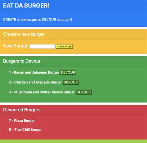 GitHub Rendod Burger