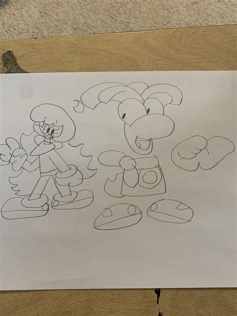 Heres Some Fan Art That I Made Of Rayman With His Design From Rayman 1