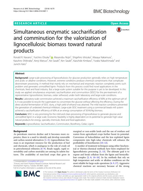 Simultaneous Enzymatic Saccharification And Comminution For The Valorization Of Lignocellulosic