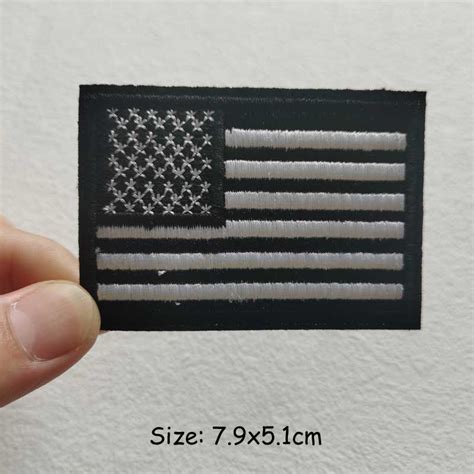 Embroidered Military Patches For Clothing Thermoadhesive Patches