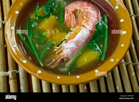 Laswa Healthy Vegetable Soup Is The Inclusion Of Shrimpsimilar To