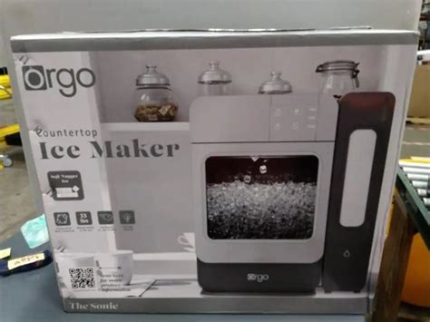 Orgo Rgs3506 The Sonic Countertop Ice Maker Nugget Ice Types Charcoal Allsurplus Cincinnati