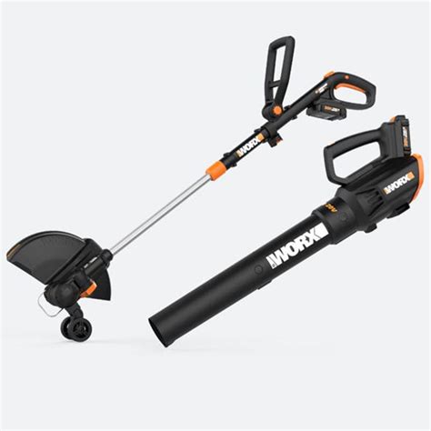 Worx 20v Power Share Gt Revolution String Trimmeredgemini Mower