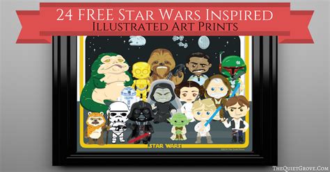 Free Printable Star Wars Themed Memory Game ⋆ The Quiet Grove