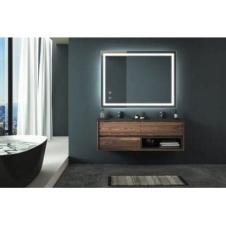 32x24inch Bathroom Led Classy Vanity Mirror With Focused Backplane