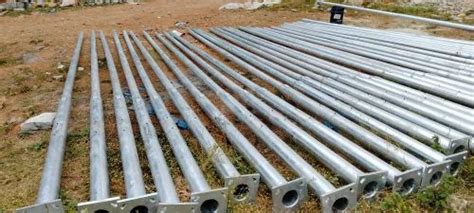 Gi Pole Gi Street Light Poles Manufacturer From Bengaluru