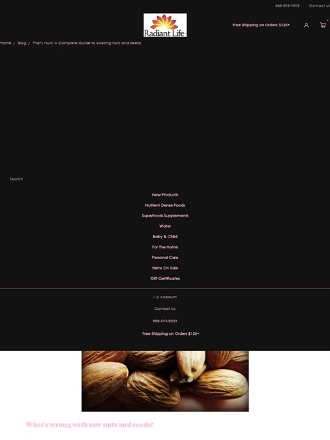 Thats Nuts A Complete Guide To Soaking Nuts And Seeds Radian Pdf