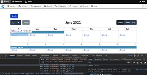 How To Display More Everyday Events Using Fullcalendar And Views R