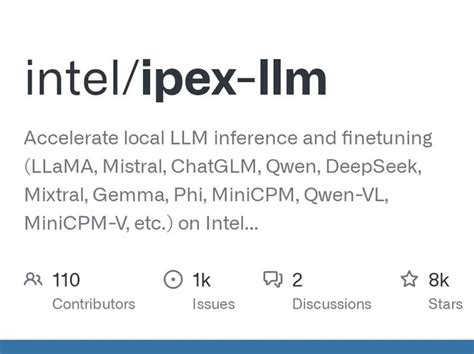 認識ipex Llm：llm模型最佳化的pytorch工具 Makerpro