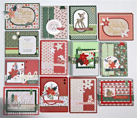 Spellbinders Classic Christmas Blog Hop Kristie Marcotte