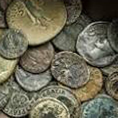 Ancient Coins In Situ