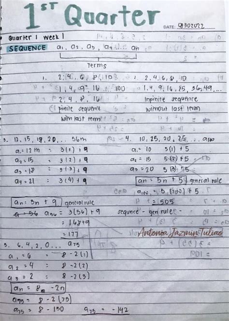 Useful Math Notes For Grade 10 Students