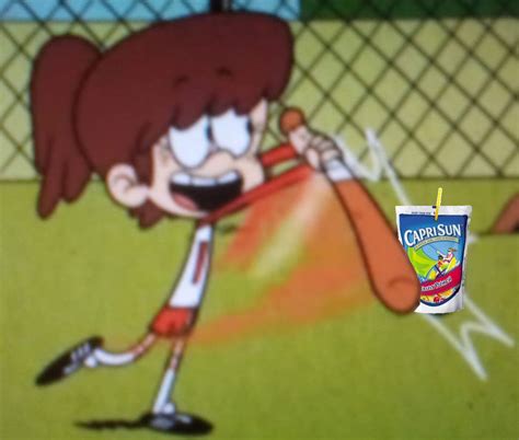 Lynn Hit Capri Sun With Her Bat By Sonicdefenders On Deviantart