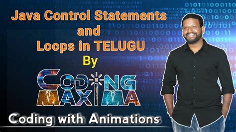 Java Control Statements And Loops In Telugu Youtube